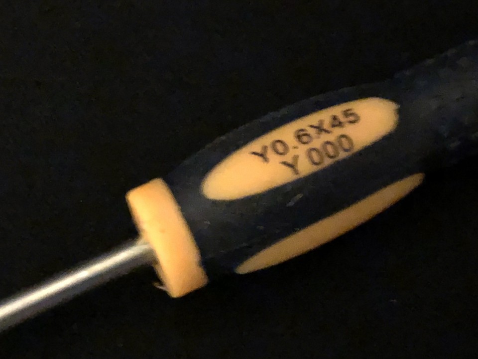 Y0.6mm Tri-point Screwdriver For iPhone X, 8, 8 PLUS 5.5, 7 4.7 7 Plus ...