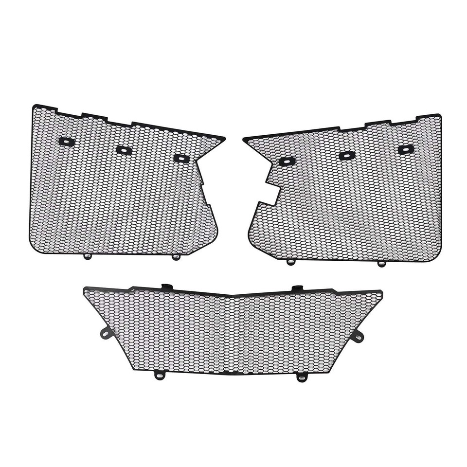 Front Grill Guard Protection Screens Insert Mesh for Corvette C8 Z06/E ...
