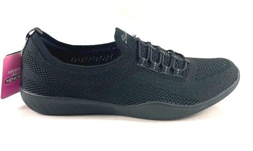 Skechers 100033 Air Cooled Memory Foam Slip On Walking Sneaker Choose ...