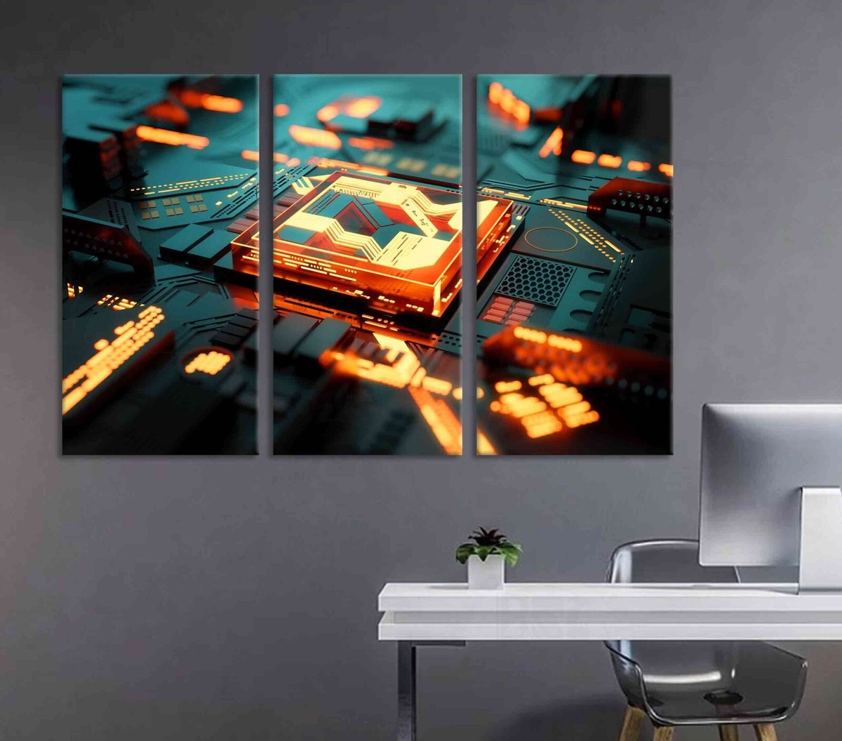 Circuit Board Wall Art