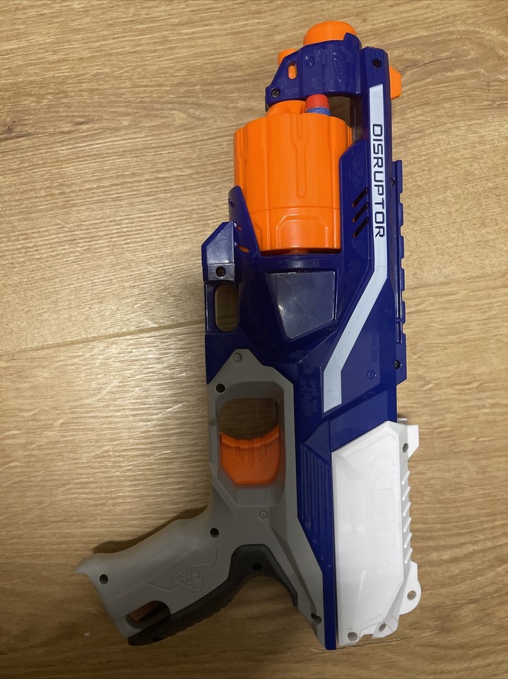Nerf N-strike Elite Disruptor Blaster. All Function Tested (G2) | eBay UK