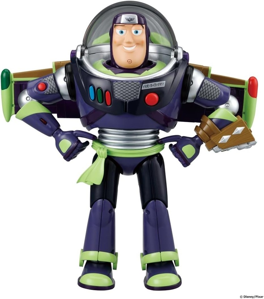 Toy Story 30th Anniv Life-Size Talking Buzz Lightyear Ninja Ver Figure ...