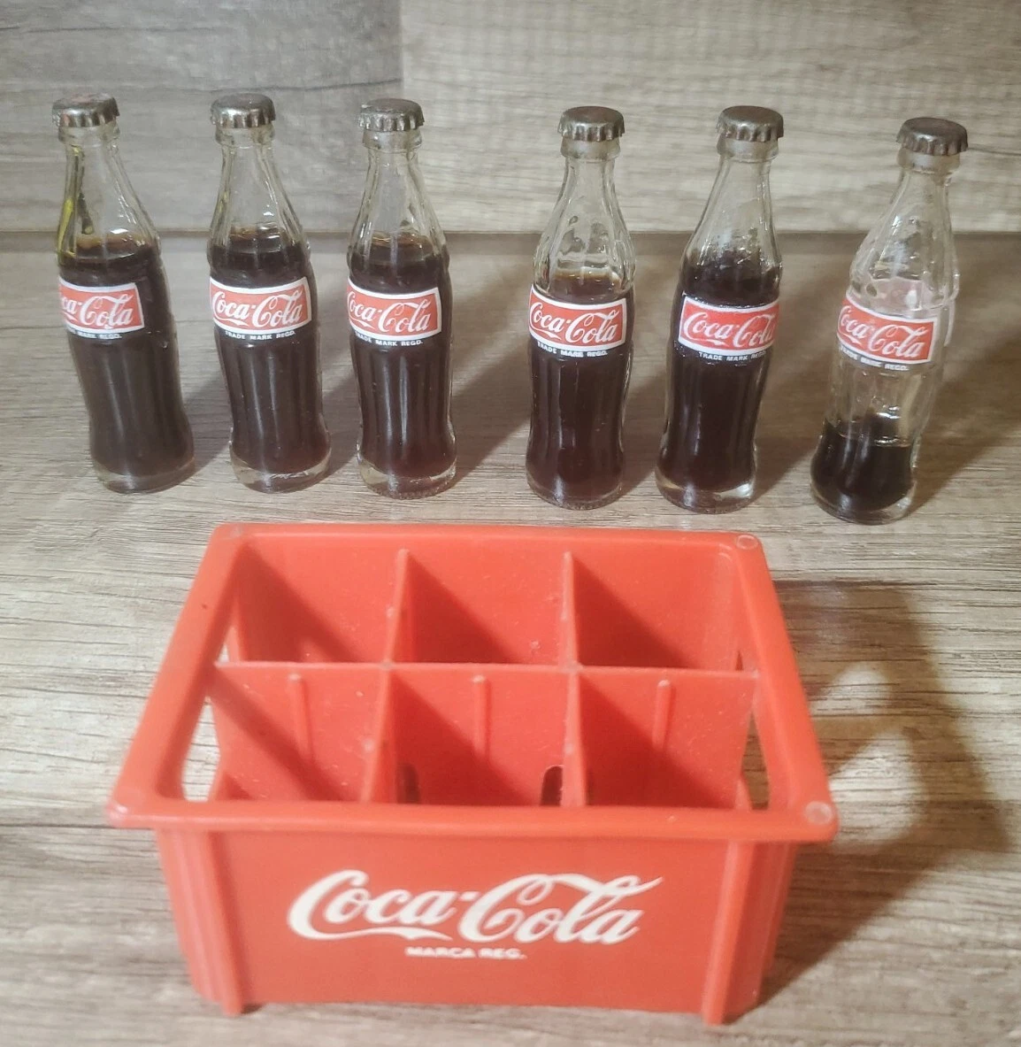 Mini Coca Cola Plastic Bottles