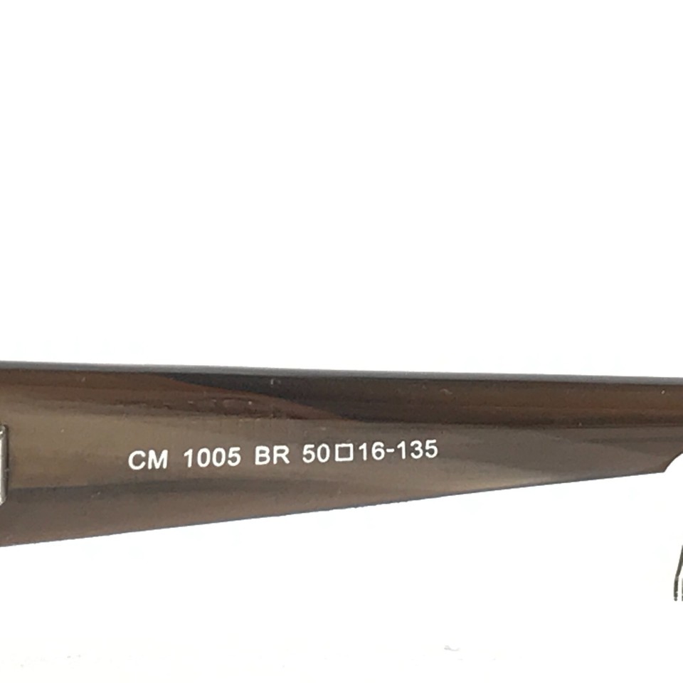 Chelsea Morgan CM 1005 BR Eyeglasses Frames Brown Gold Round Full Rim ...