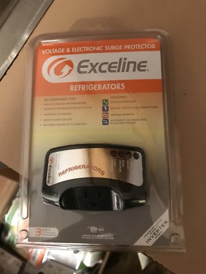 Exceline electronic surge protector for refrigerators up to 27 cuft and ...