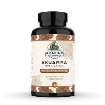 Akuamma Extract Tablets – 20,000mg Relieves Stress, Promotes Calmness ...