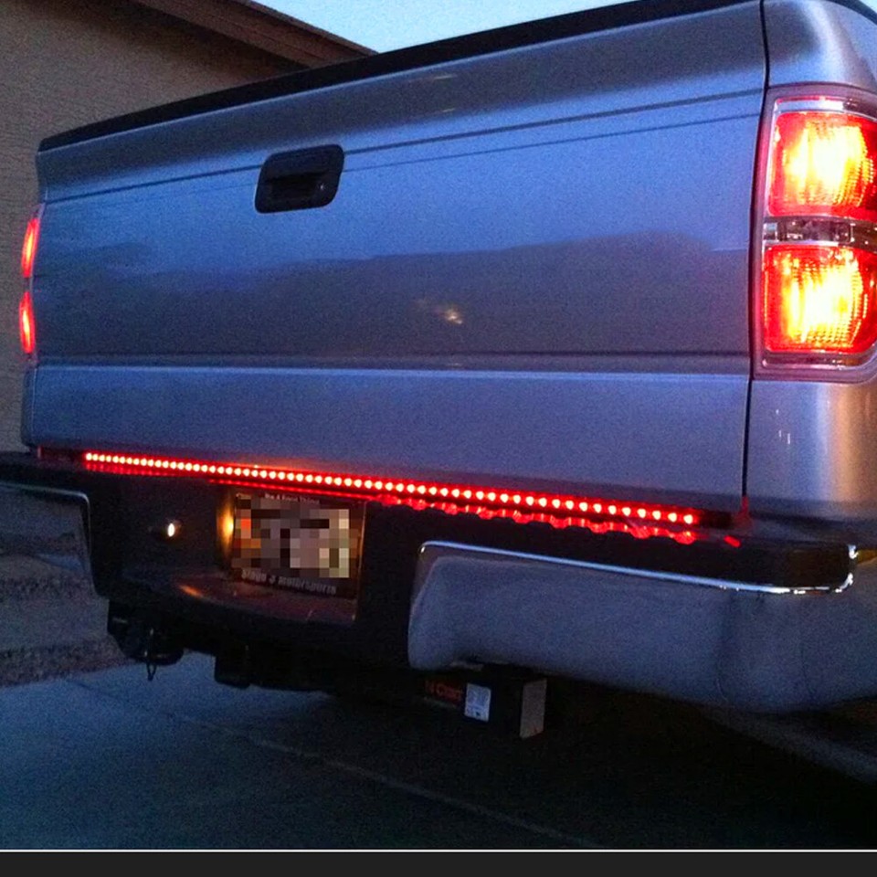 60" LED STRIP TAILGATE LIGHT BAR REVERSE BRAKE SIGNAL FOR CHEVY FORD ...