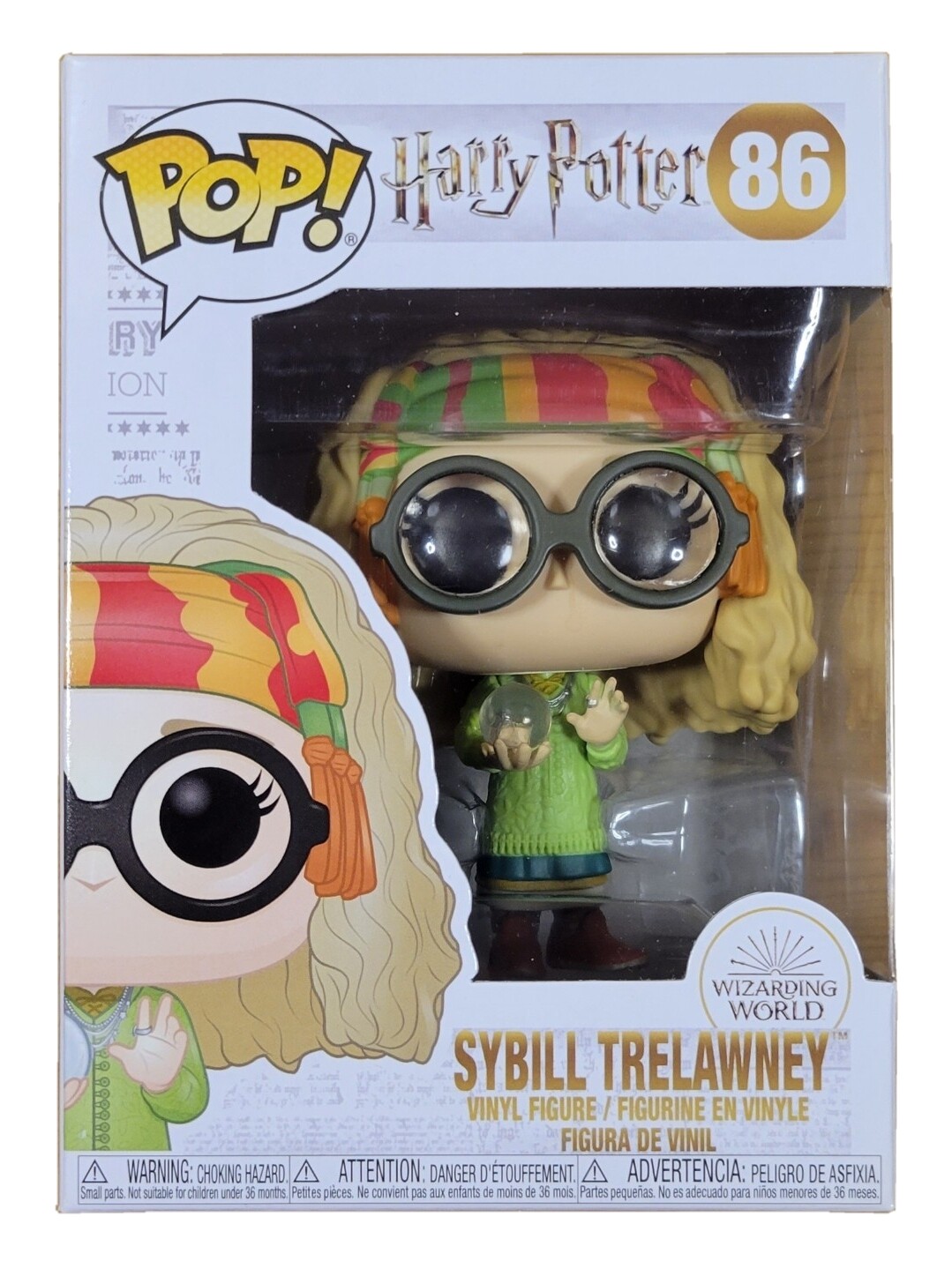 Funko POP! Harry Potter #86 SYBILL TRELAWNEY, In Protector 2019, New | eBay
