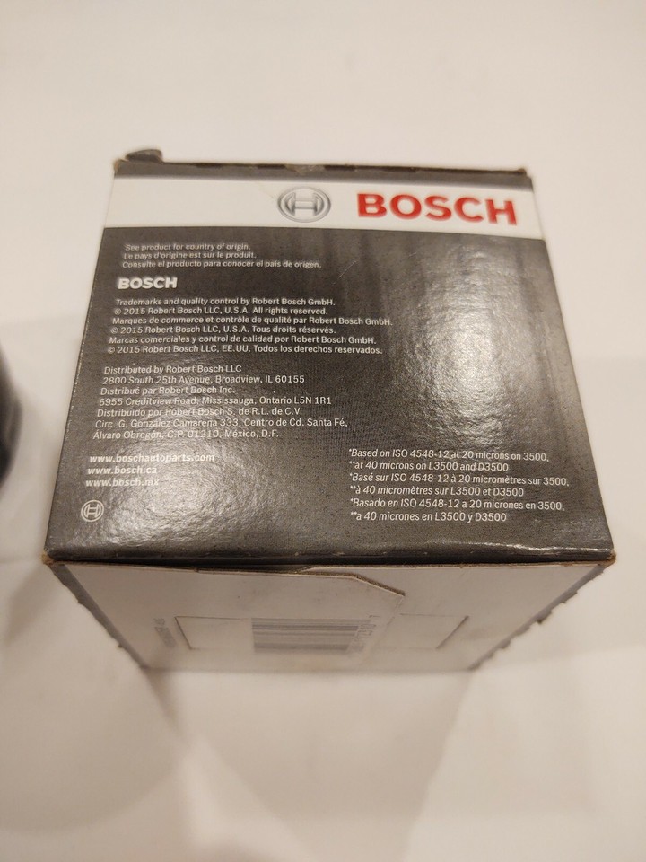 New Bosch 3310 Spin-on Premium Engine Oil Filter Replacement | eBay