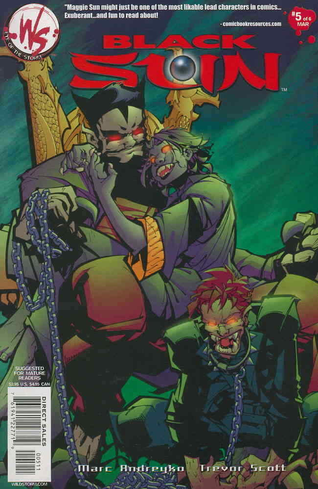 Black Sun #5 VF; WildStorm | Marc Andreyko Penultimate Issue - we combine shippi | eBay