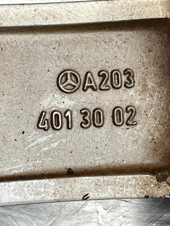 2007 Mercedes C280 OEM Factory Alloy Wheel Rim 7 Spoke 16" x 7" *Edge ...