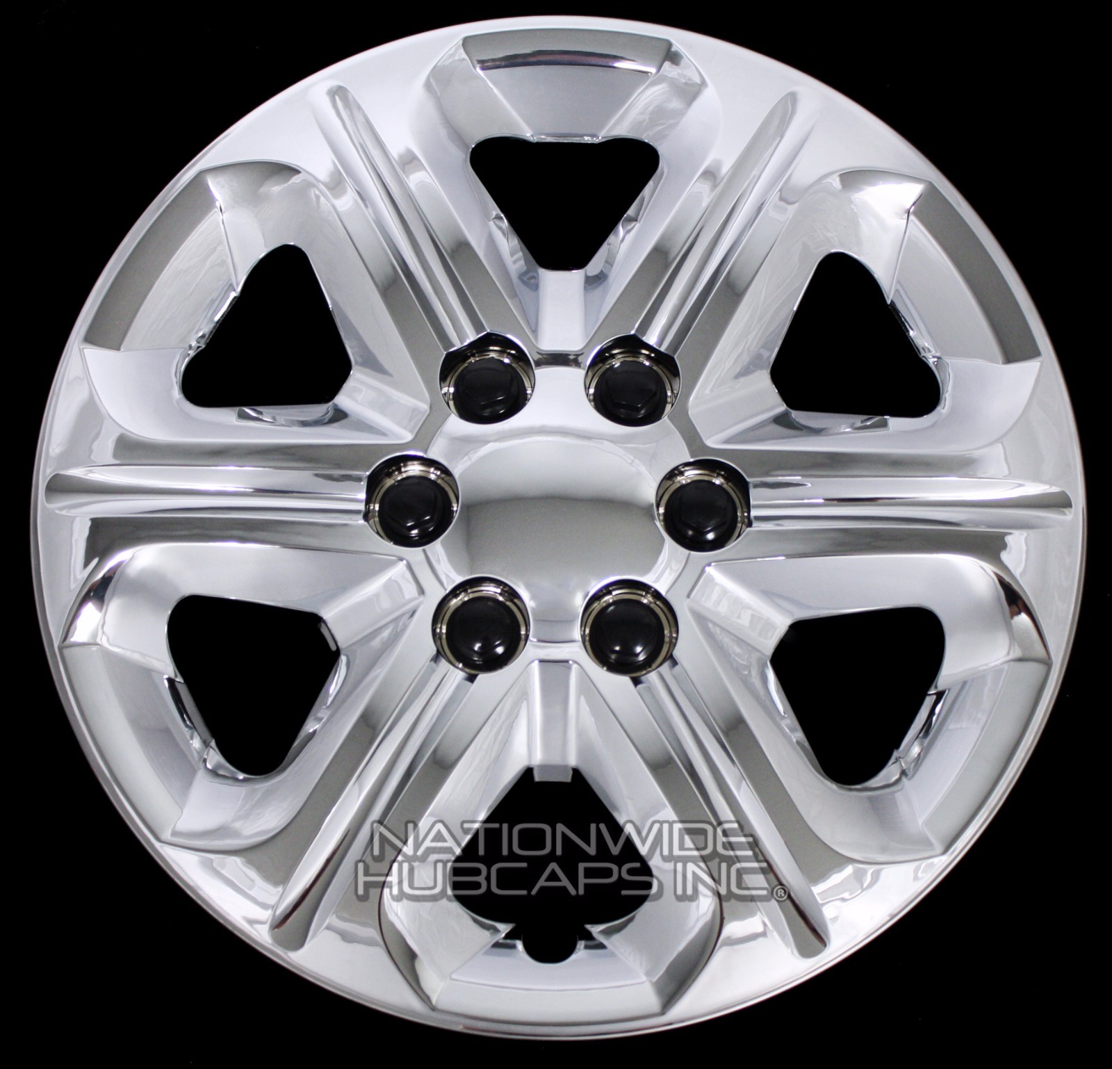 4 fits Chevy Traverse 2009-17 CHROME 17" Bolt On Hub Caps Full Rim ...