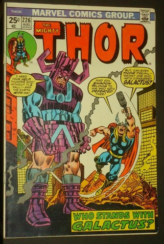 🔥THOR # 225, 226, 1974 ORIGIN 1ST APP: FIRELORD, HOT MARVEL COMIC NICE ...