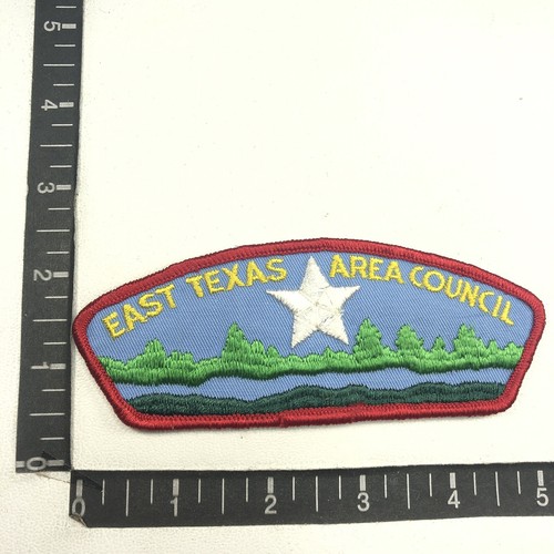 EAST TEXAS AREA COUNCIL Boy Scouts Shoulder Patch 08R1 | eBay