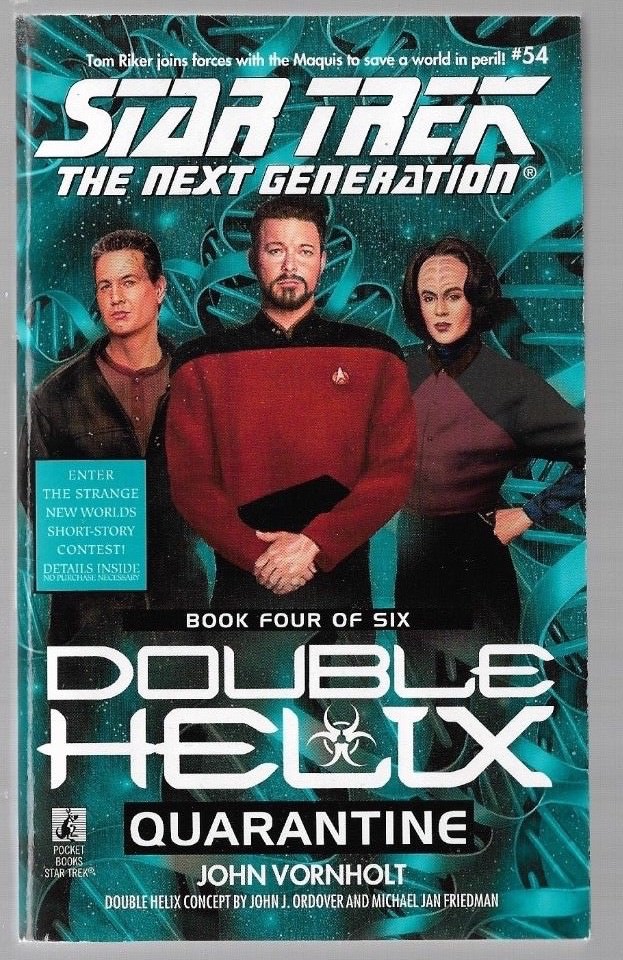 STAR TREK THE NEXT GENERATION Double Helix Book 4 of 6 Quarantine John ...