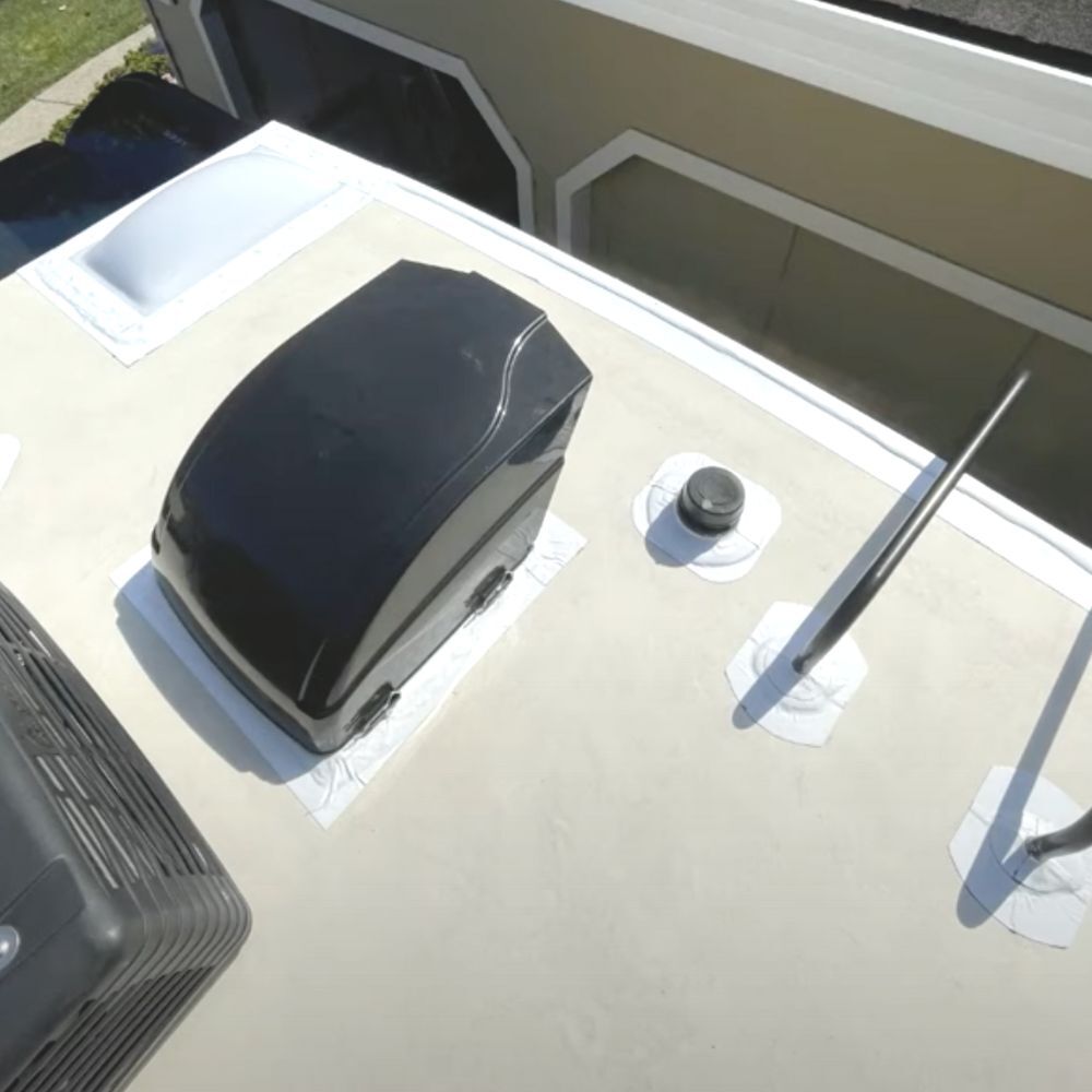 Wohnwagen Reparaturband MicroSealant® selbstklebendes Caravan Tape ...