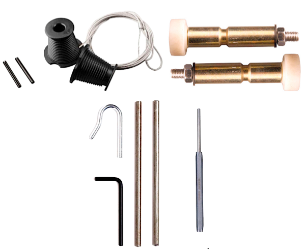 Cardale GARAGE DOOR CABLES WIRES ROLLER SPINDLES Repair Kit OLDER DOORS ...
