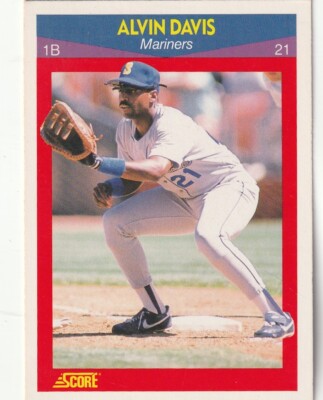 FREE SHIPPING-MINT-1990 Score Superstars Alvin Davis #26 MARINERS | eBay