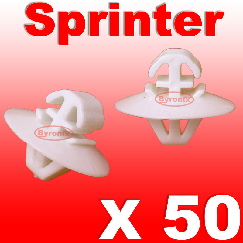 MERCEDES SPRINTER EXTERIOR SIDE MOULDING DOOR PLASTIC TRIM PANEL CLIPS ...
