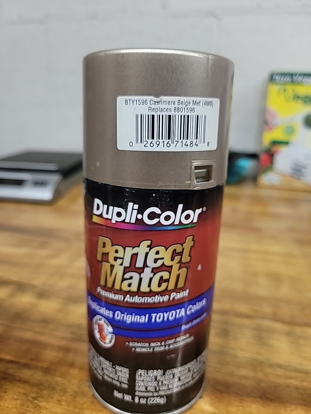 DupliColor BTY1596 Cashmere Beige Metallic Paint Toyota Spray Can 8oz ...