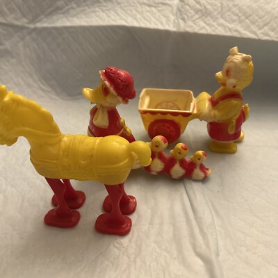 Marx Plastic Ramp Walkers 1950s TOY LOT OF 3 Horse, Rabbit, Duck | eBay