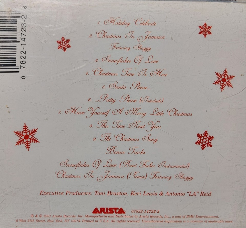 Toni Braxton : Snowflakes - Audio CD 78221472326 | eBay