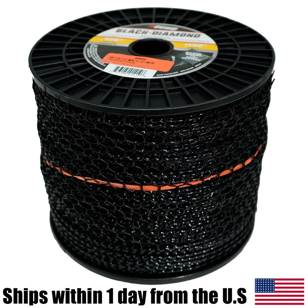OEM Echo 330105075 Black Diamond 0.105 in. x 1,132 ft. Large Trimmer ...