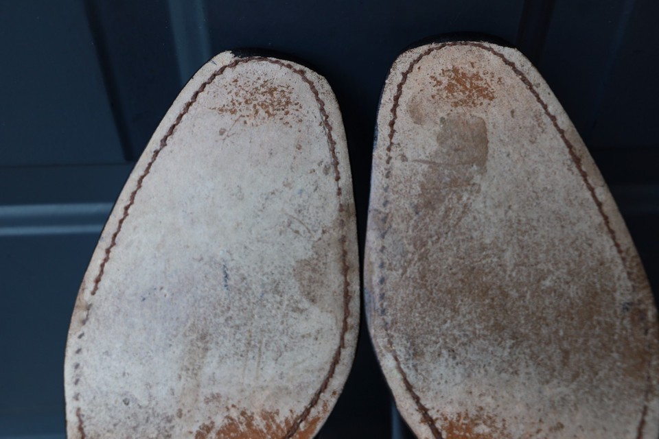 Allen Edmonds 10-D Cornwallis Black and Blue Burnished Oxford Mens ...