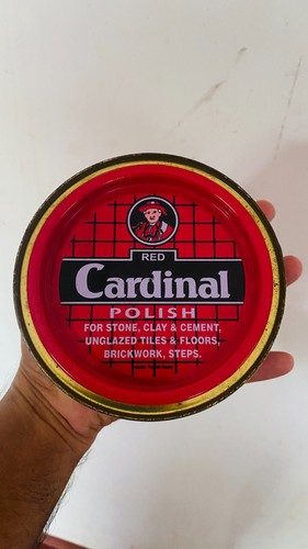Red Cardinal Floor Polish for Tiles Cement with wax 400g Original red ...