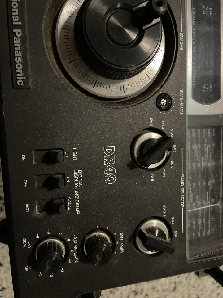 Used National Panasonic DR49 Multiband Shortwave Radio Receiver ...