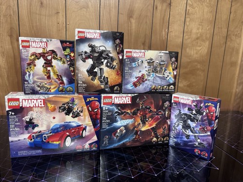 Lego Marvel Lot of 6 Sets Sealed NEW | eBay