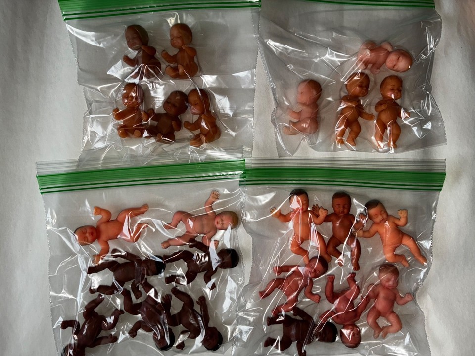 Huge lot of Zuru My Mini Baby and MGA Miniverse baby and accessories ...