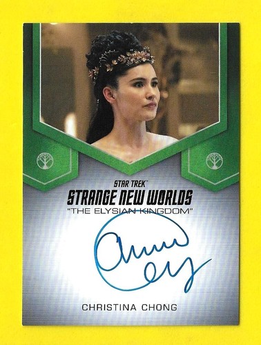 Star Trek Strange New Worlds Season One Autograph Christina Chong as ...