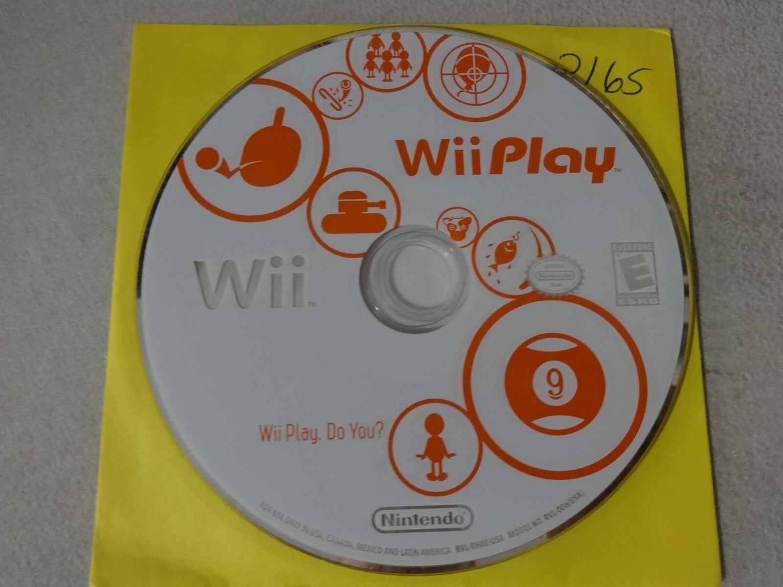 EUC Wii Play Nintendo Wii Game Disc Only Free Ship | eBay