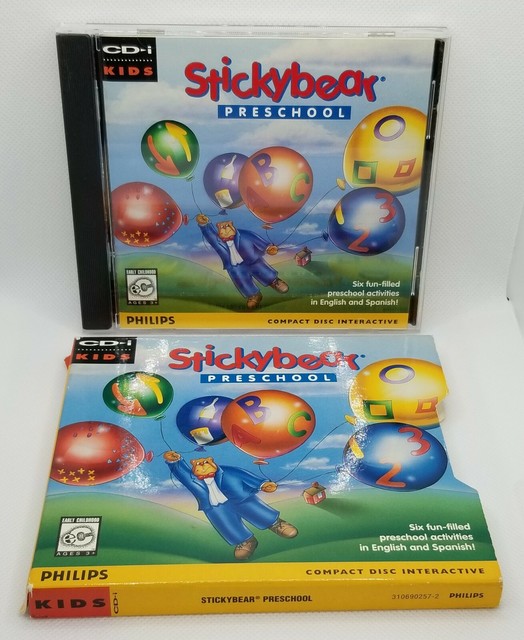 Stickybear Preschool (Philips CD-i, 1994) for sale online | eBay