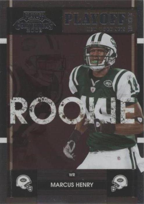 2008 Playoff Contenders - Marcus Henry #212 Playoff Ticket /99 (RC) for ...
