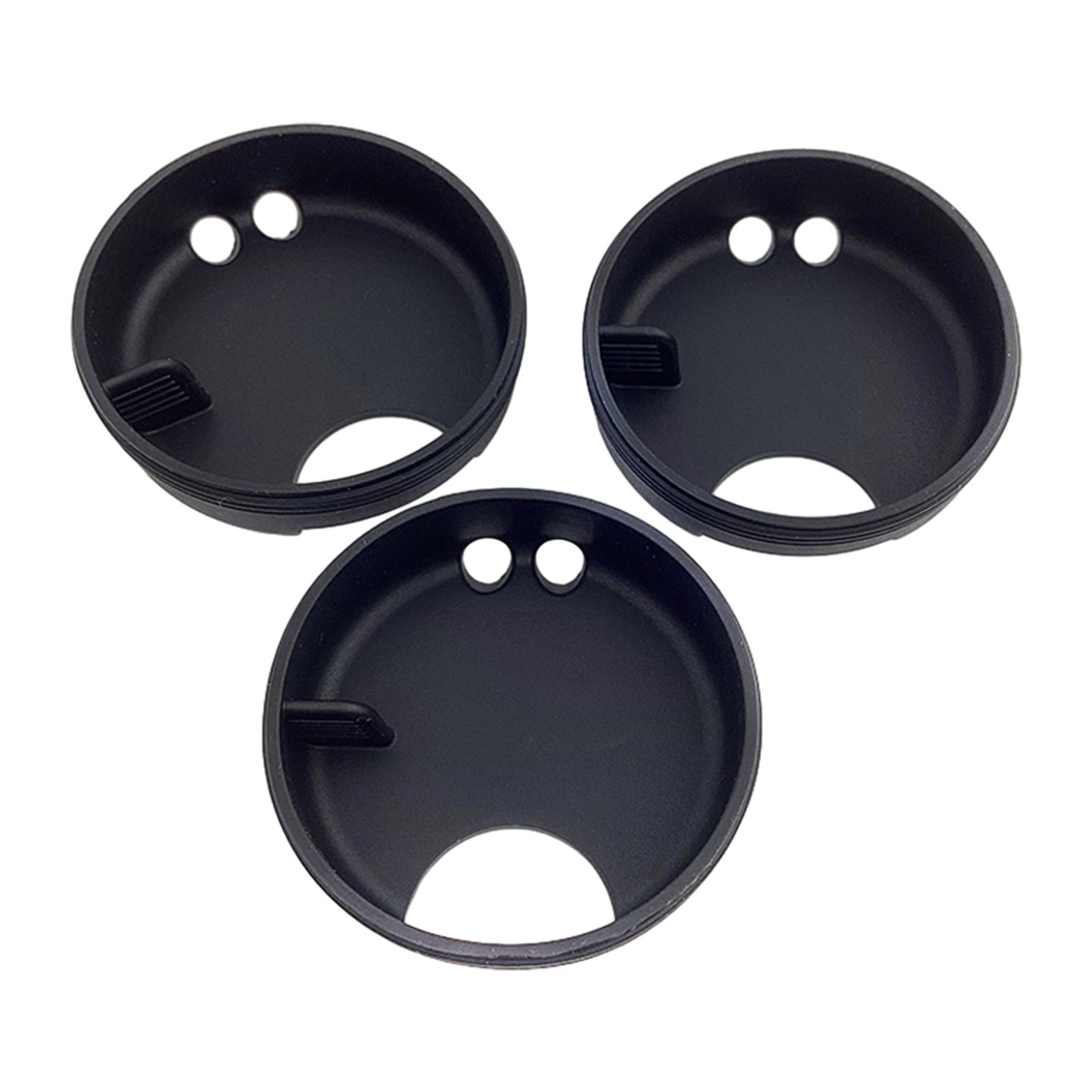3pcs SpillBlack Water Bottles Accessory Solid Splash Guard Fit For ...