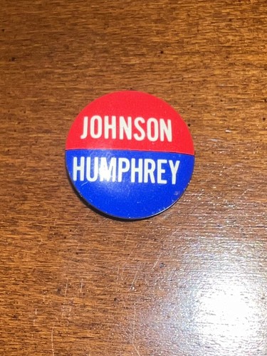 Vintage Johnson Humphrey 1960’s Campaign Pin Button | eBay