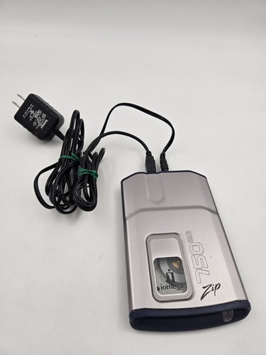 Iomega Zip 750 MB USB 2.0 External Drive Z750USB w/ Power 30846400 ...