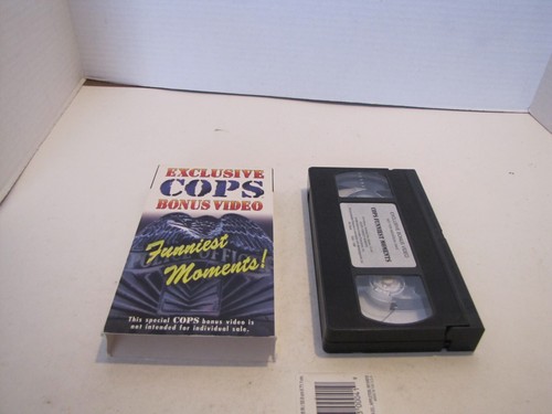 VTG EXCLUSIVE COPS BONUS VIDEO FUNNIEST MOMENTS VHS USED | eBay