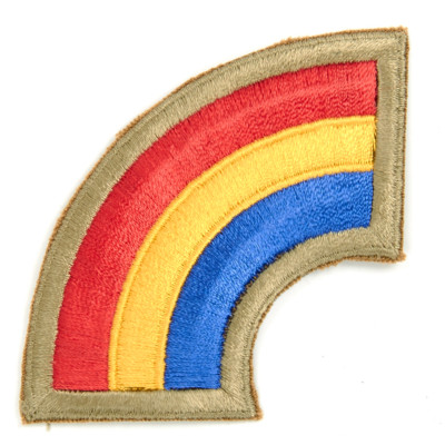 U.S. 42nd Infantry Division Shoulder Patch - Rainbow | eBay UK