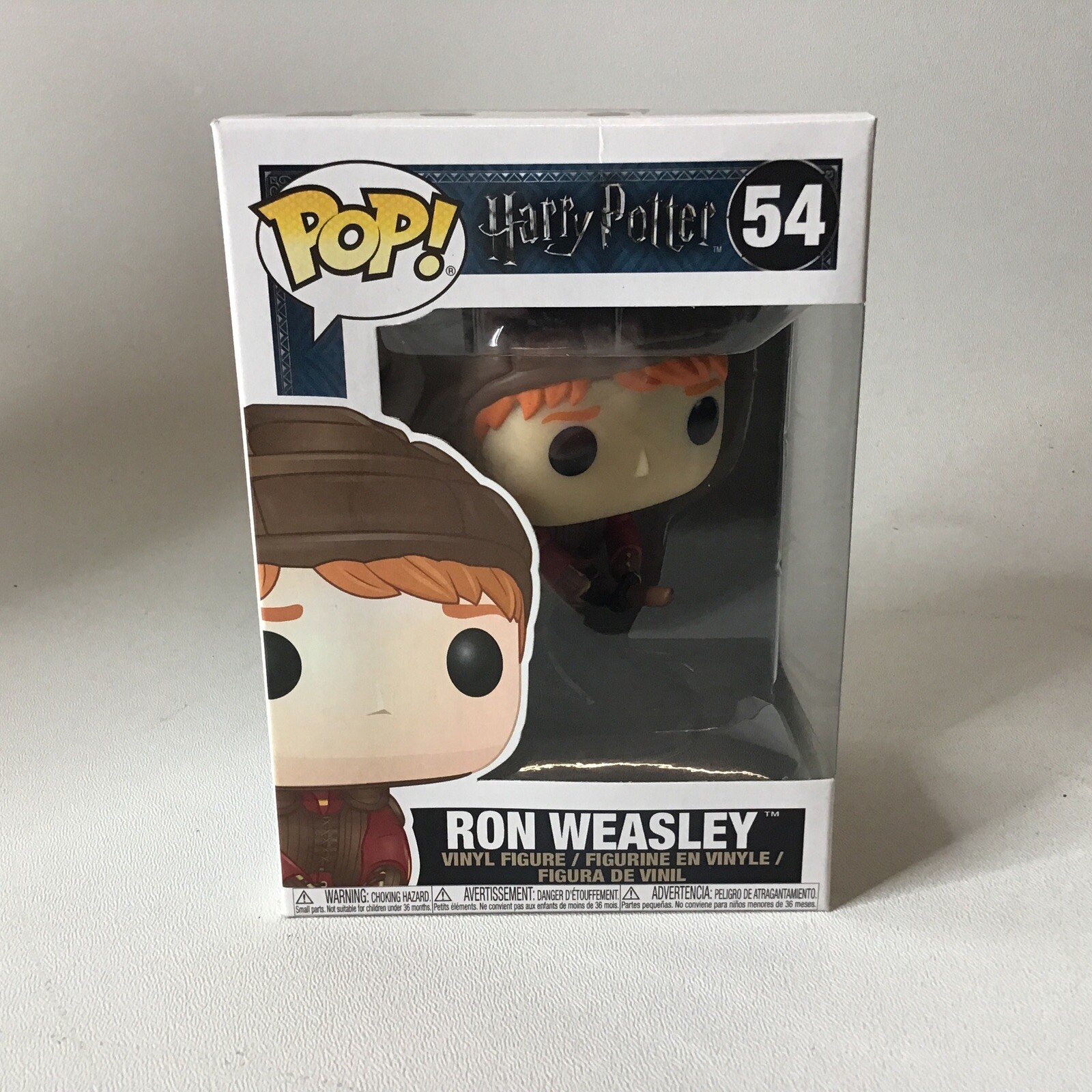 Funko Pop Ron Weasley Quidditch Keeper Harry Potter #54 | eBay