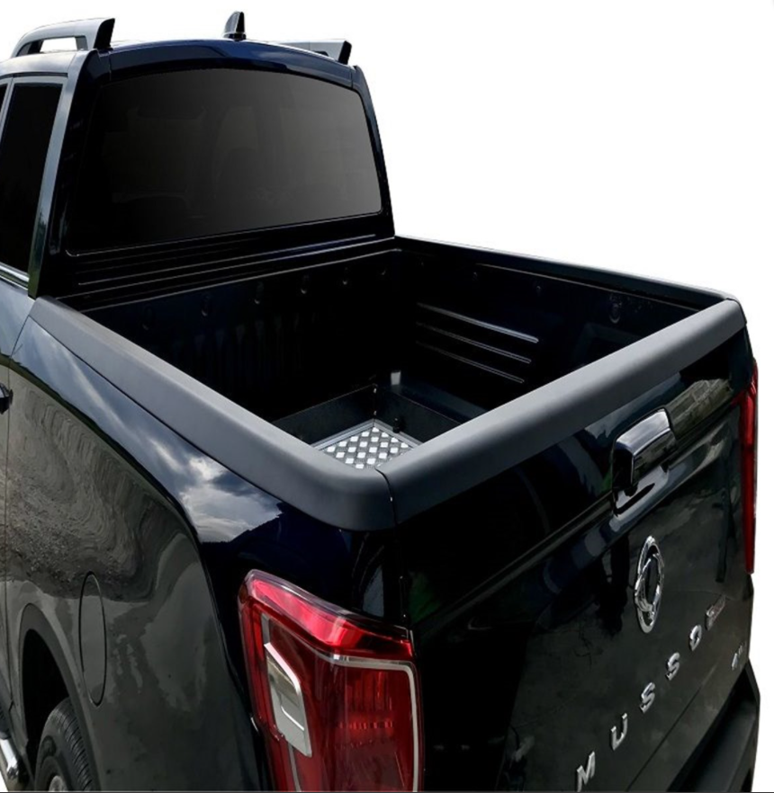 Pick Up Trunk Outer Case Edge Protection For VW Amarok 2012-2017 Black ...