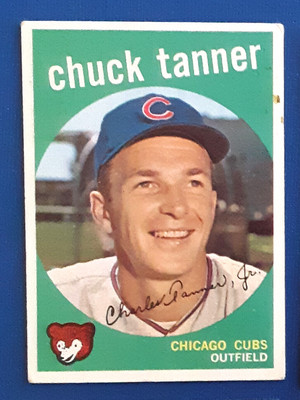 1959 Topps Baseball #234 Chuck Tanner - Chicago Cubs EX+ | eBay