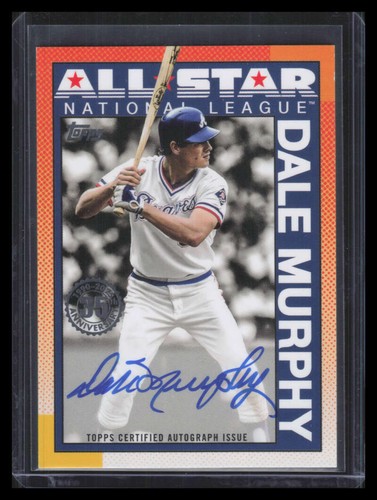 2025 Topps '90 Topps All Star Autographs 90asdm Dale Murphy Auto | eBay