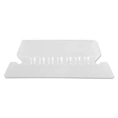 Pendaflex Hanging File Folder Tabs 1/5 Tab Two Inch Clear Tab/White ...