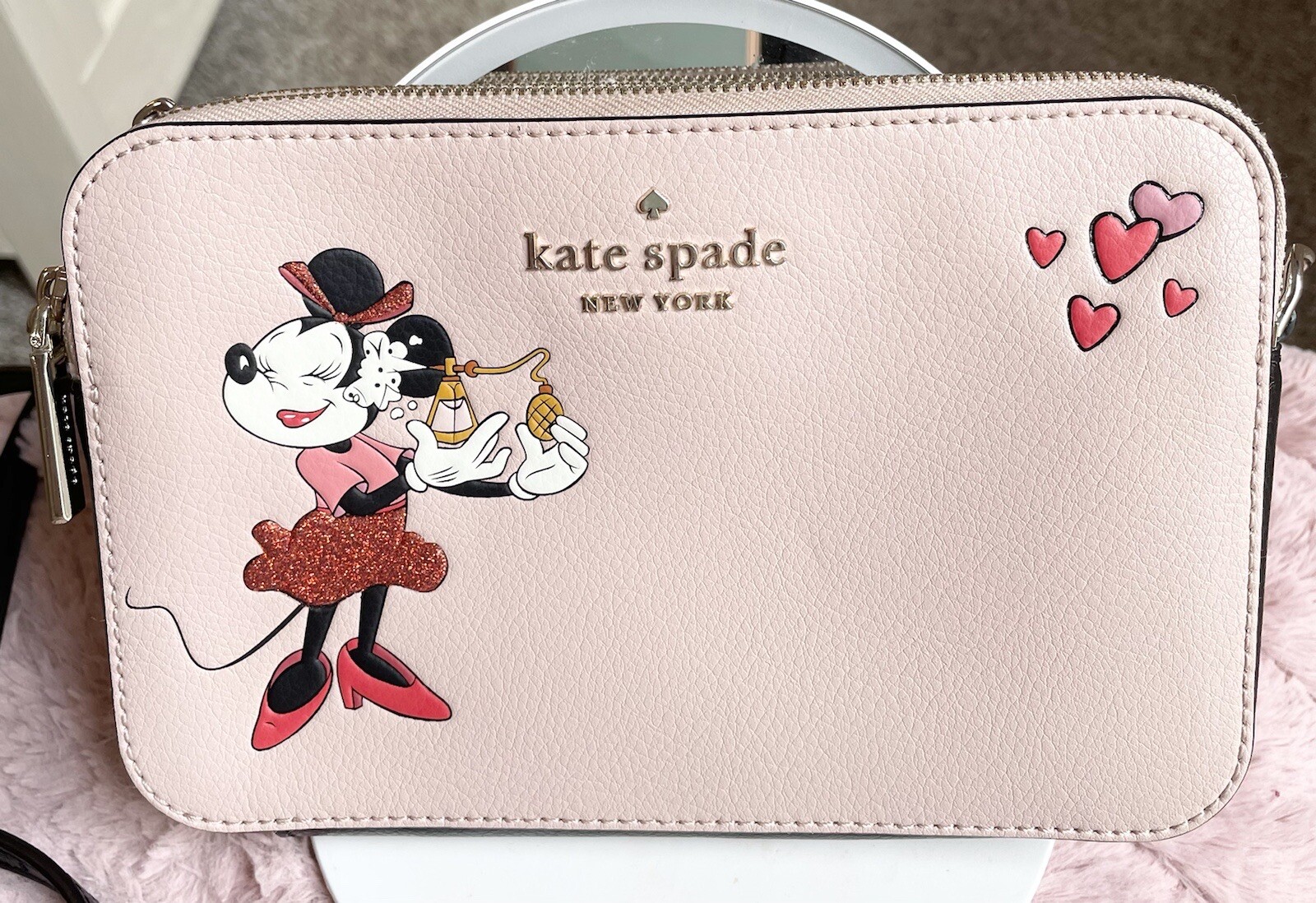 Minnie Mouse AUTHENTIC Kate Spade crossbody bag - Gem