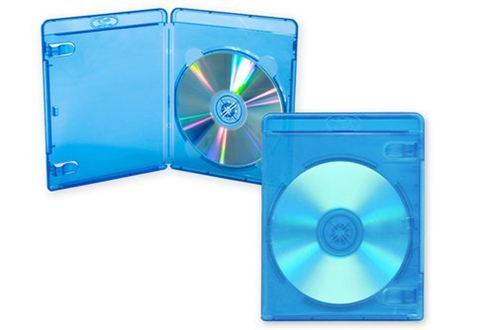 Blu-Ray 11mm Storage Cases for Single (1) Disc with Logo (Pack of 25 ...