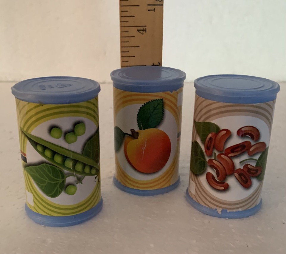 Little Tikes Cook 'n Store Red Kitchen Playset Replacement Peas Beans ...