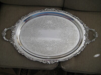 WALLACE BAROQUE MIDCENTURY ROCOCO 0RNATE CHASED LARGE FOOTED BUFFET ...